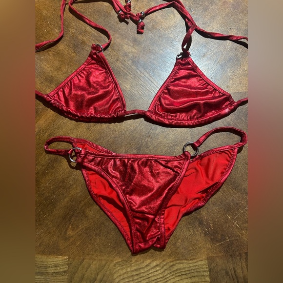 Cloris Murphy | Swim | New With Defects Triangle Top Scrunchy Butt ...